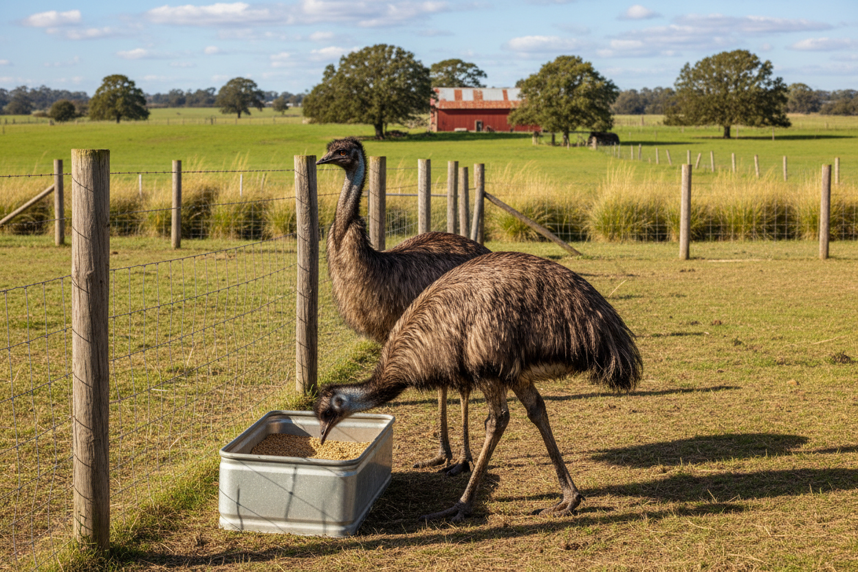 Ratite Feed Monmouth & Ocean County NJ | Ostrich Emu Rhea – Slope Brook ...