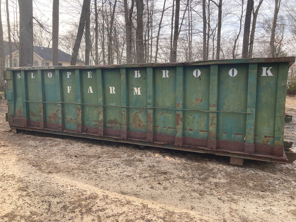 30-Yard Container – Slope Brook Farm Inc.
