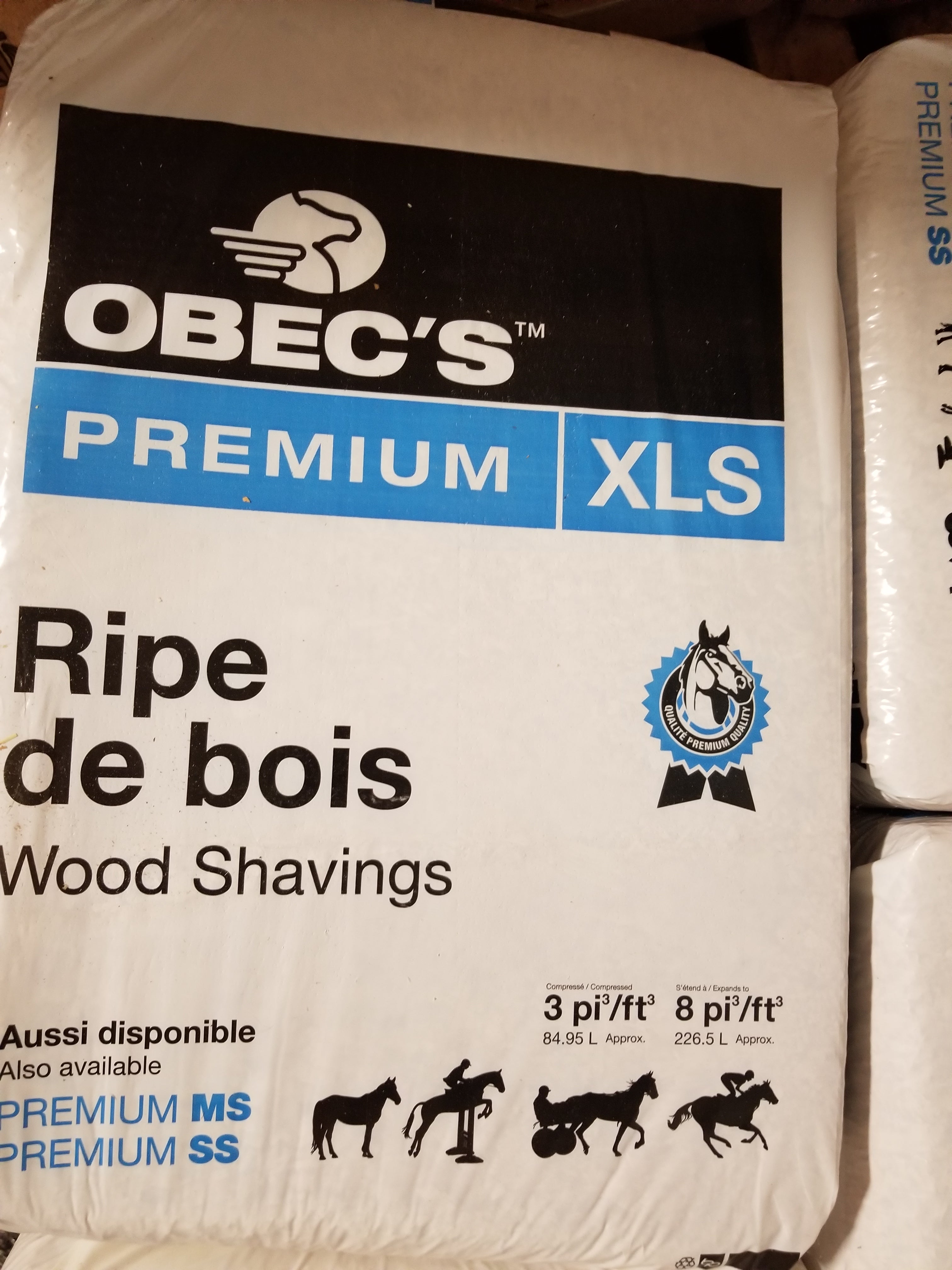 Obec Shavings – Slope Brook Farm Inc.